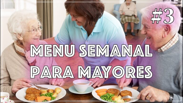 Plan Alimenticio Saludable para el Bienestar del Adulto Mayor ...
